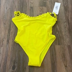 Castamira | Swim | Kara Ruffle One Piece In Limoncello | Poshmark